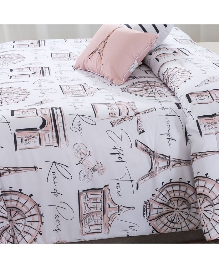 Bloom by Sara Berrenson Margaux 5-Piece Comforter Set, King - Macy's