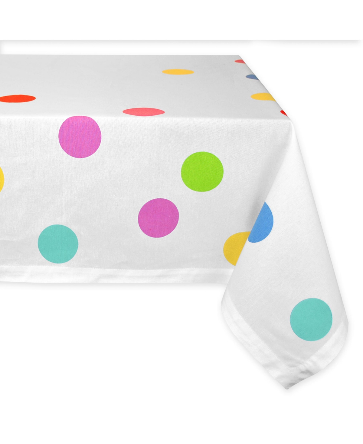 Click here for Design Imports Confetti Print Tablecloth - Multi prices