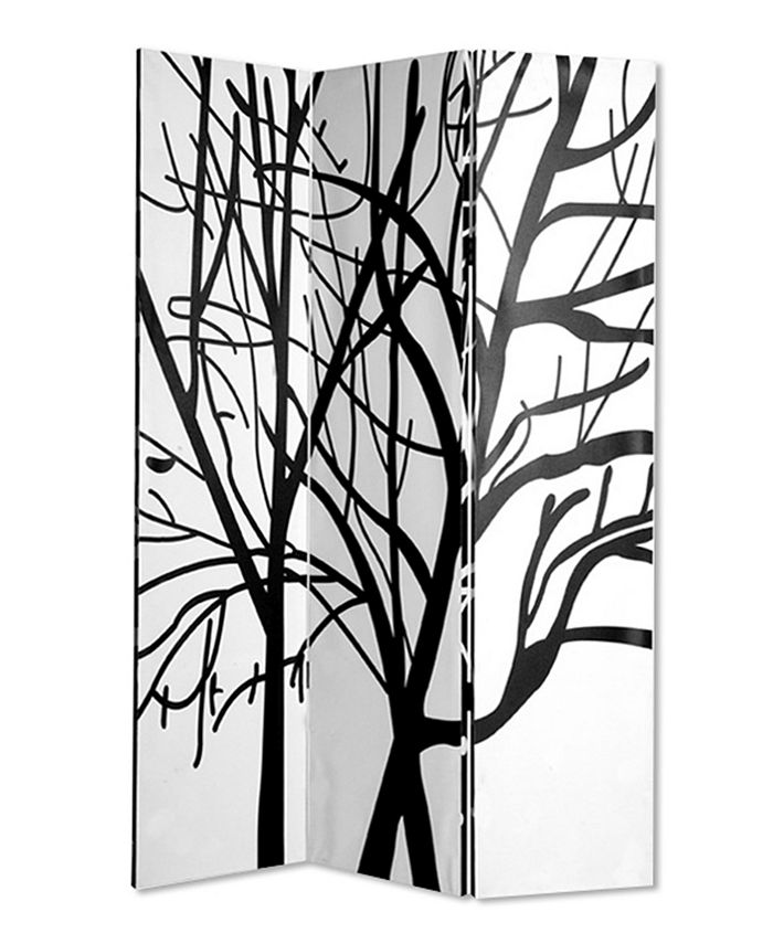 Screen Gems Double sided with different Design 3 Panel 6' Tranquillity ...