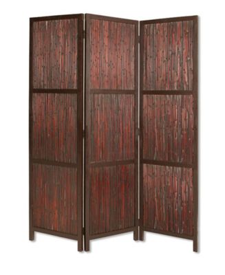 Screen Gems Handmade 3 Panel 6' Savannah Screen - Macy's