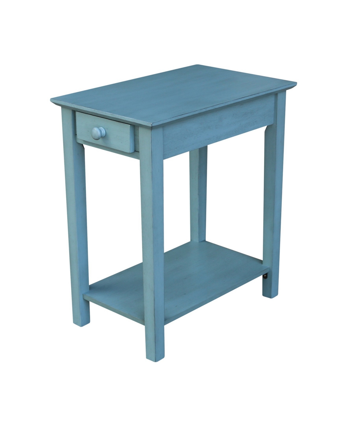 Click here for International Concepts Narrow End Table - Baby Blu... prices