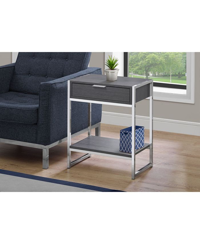 Monarch Specialties Accent Table - 24" H - Macy's