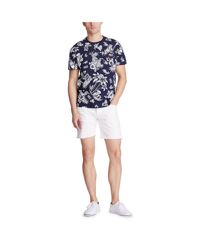 Polo Ralph Lauren Men's Classic-Fit Tropical Print T-Shirt - Macy's