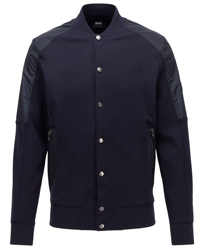 Hugo Boss Men's Skiles 24 Dark Blue Jacket - Macy's