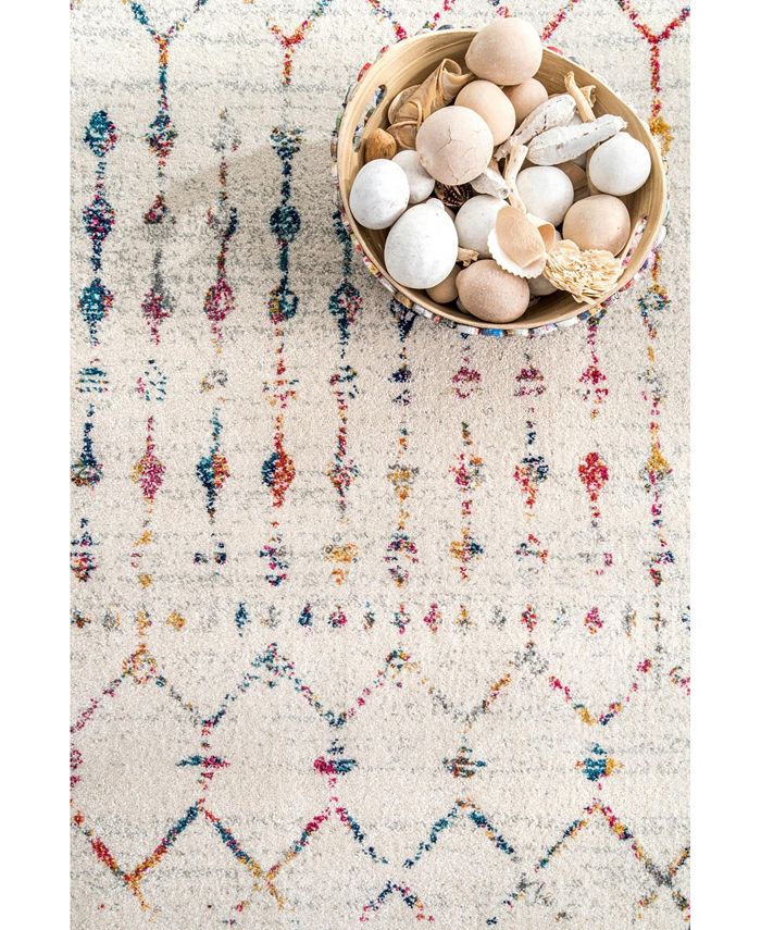 nuLoom Bodrum Moroccan Blythe Multi 8' x 10' Area Rug - Macy's