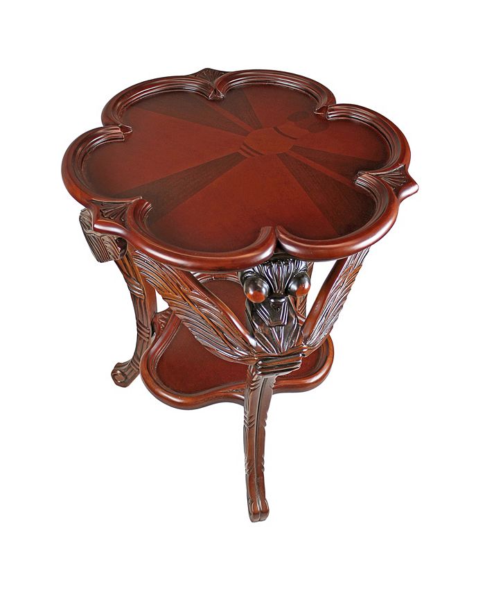 Design Toscano Traditional Dragonfly Occasional Table - Macy's