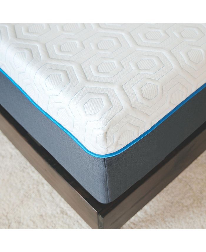 SensorGel 12" 4-Layer Gel-Infused Memory Foam Firm Mattress - King - Macy's