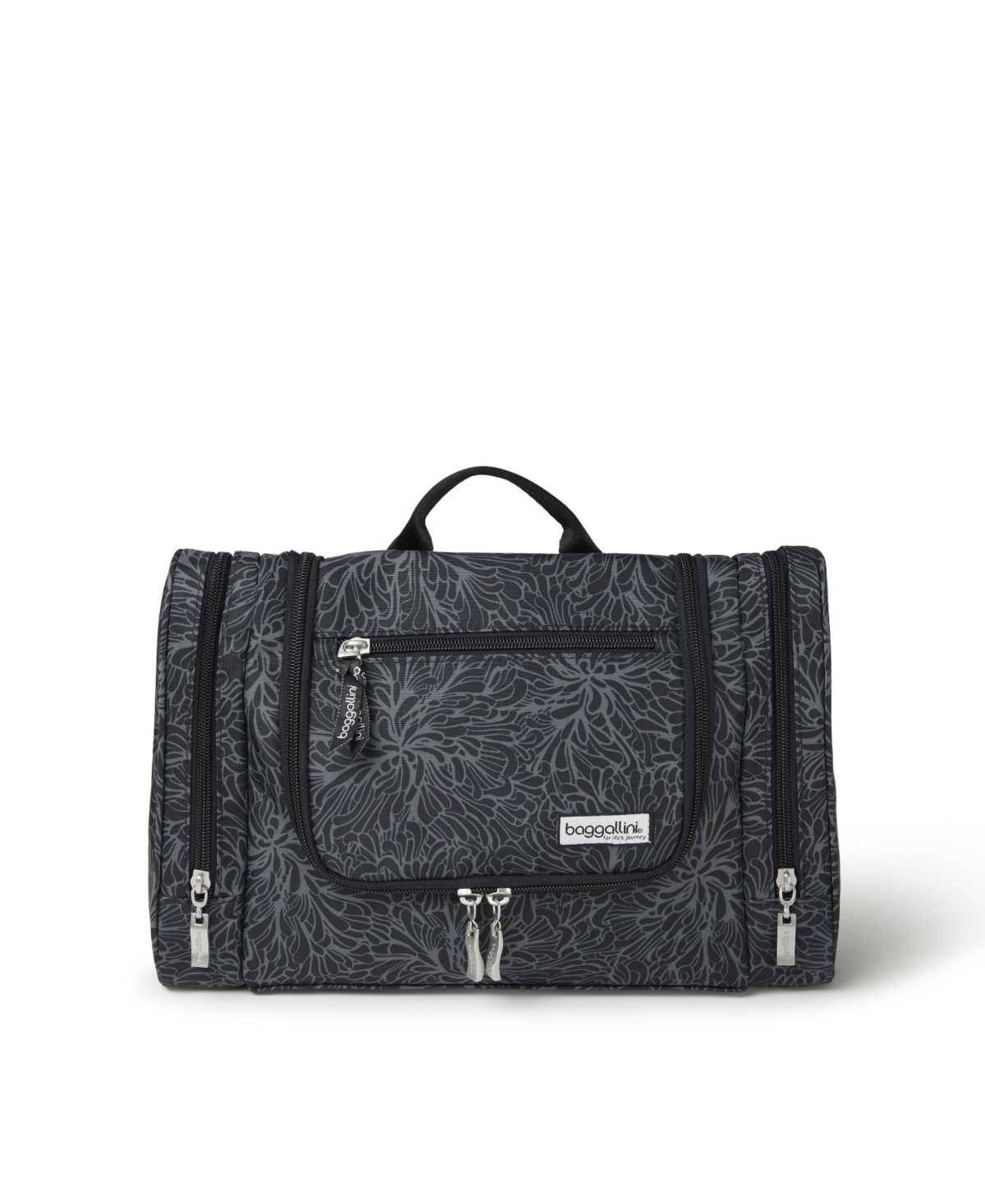 Click here for Baggallini Small Size Toiletry Kit Bag - Charcoal prices