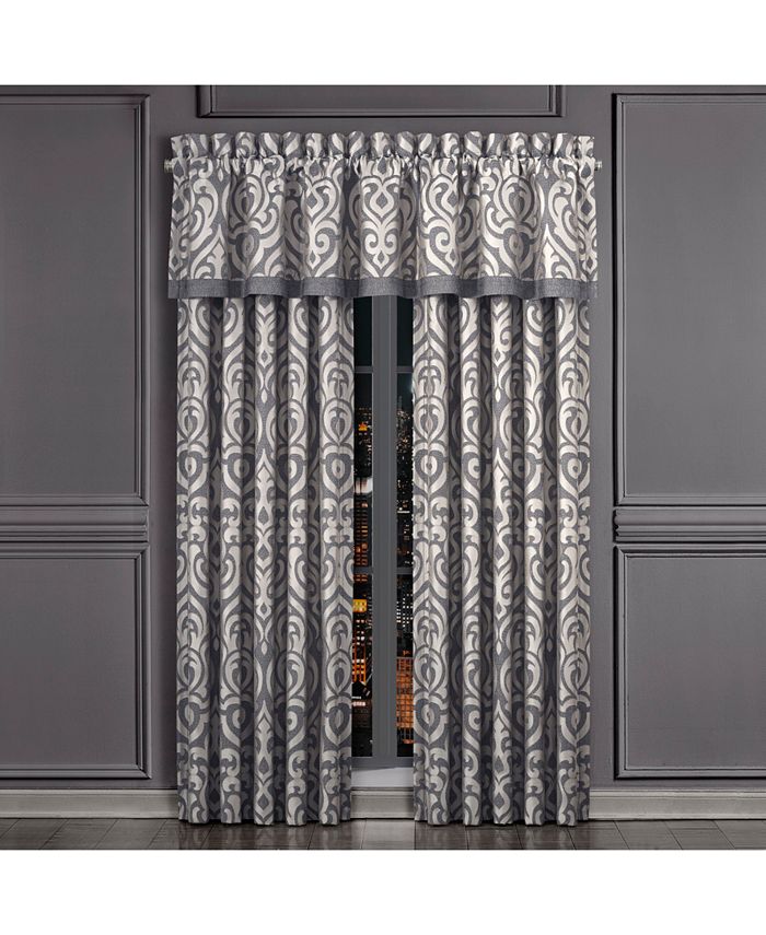 J Queen New York Tribeca Straight Window Valance - Macy's