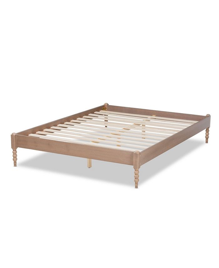 Furniture Furniture Cielle French Bohemian Full Size Bed Frame - Macy's