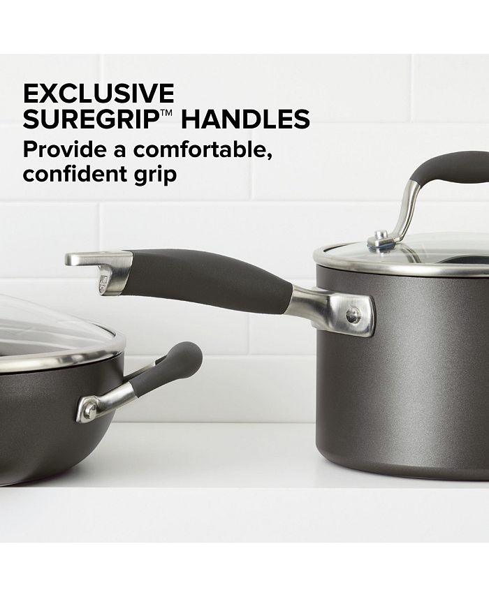 Anolon Advanced Hard-Anodized 12-Pc. Cookware Set - Macy's