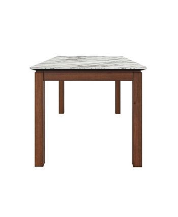 Handy Living Weston Rectangular Smart Top Dining Table - Macy's