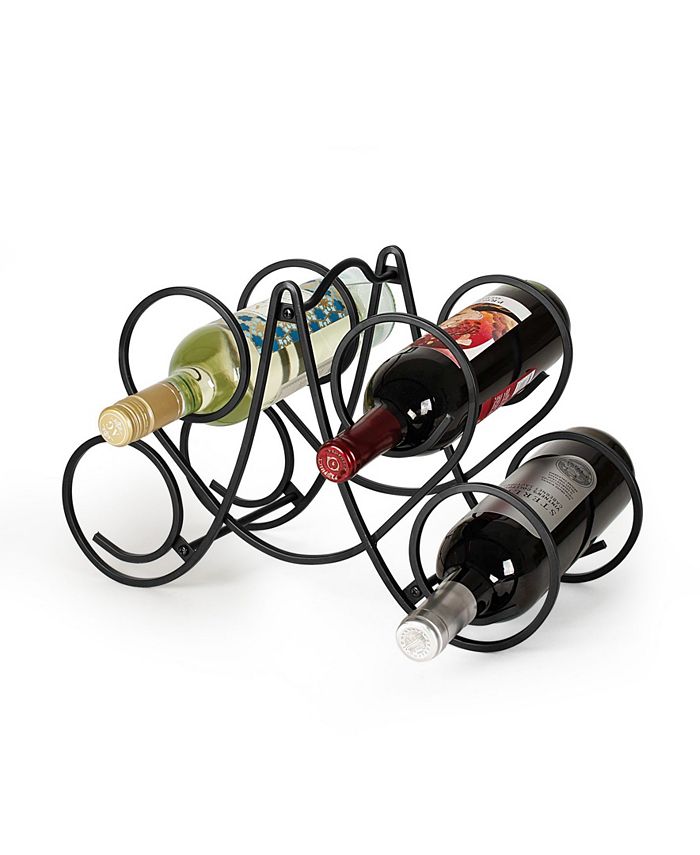 Spectrum Bordeaux Knock Down 5-Bottle Wine Rack - Macy's