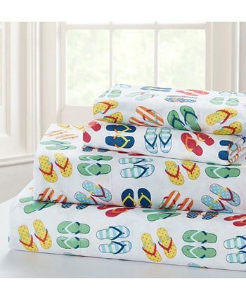 Seaside Resort 3 Pc. Sheet Set, Twin - Macy's