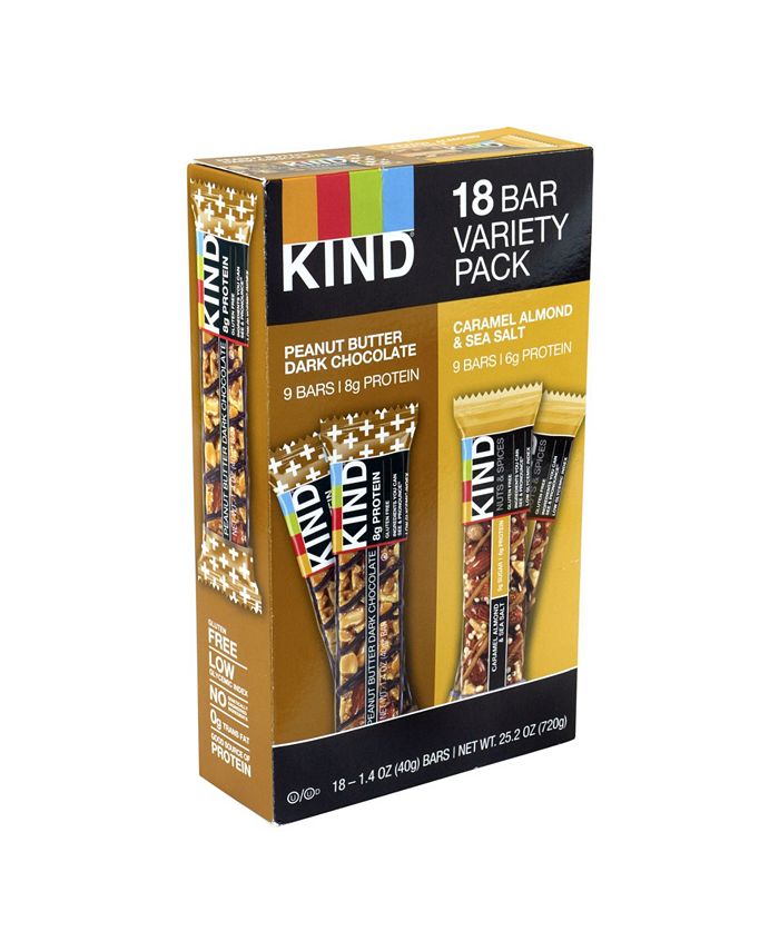 KIND Bar Variety Pack, 18 Count - Macy's