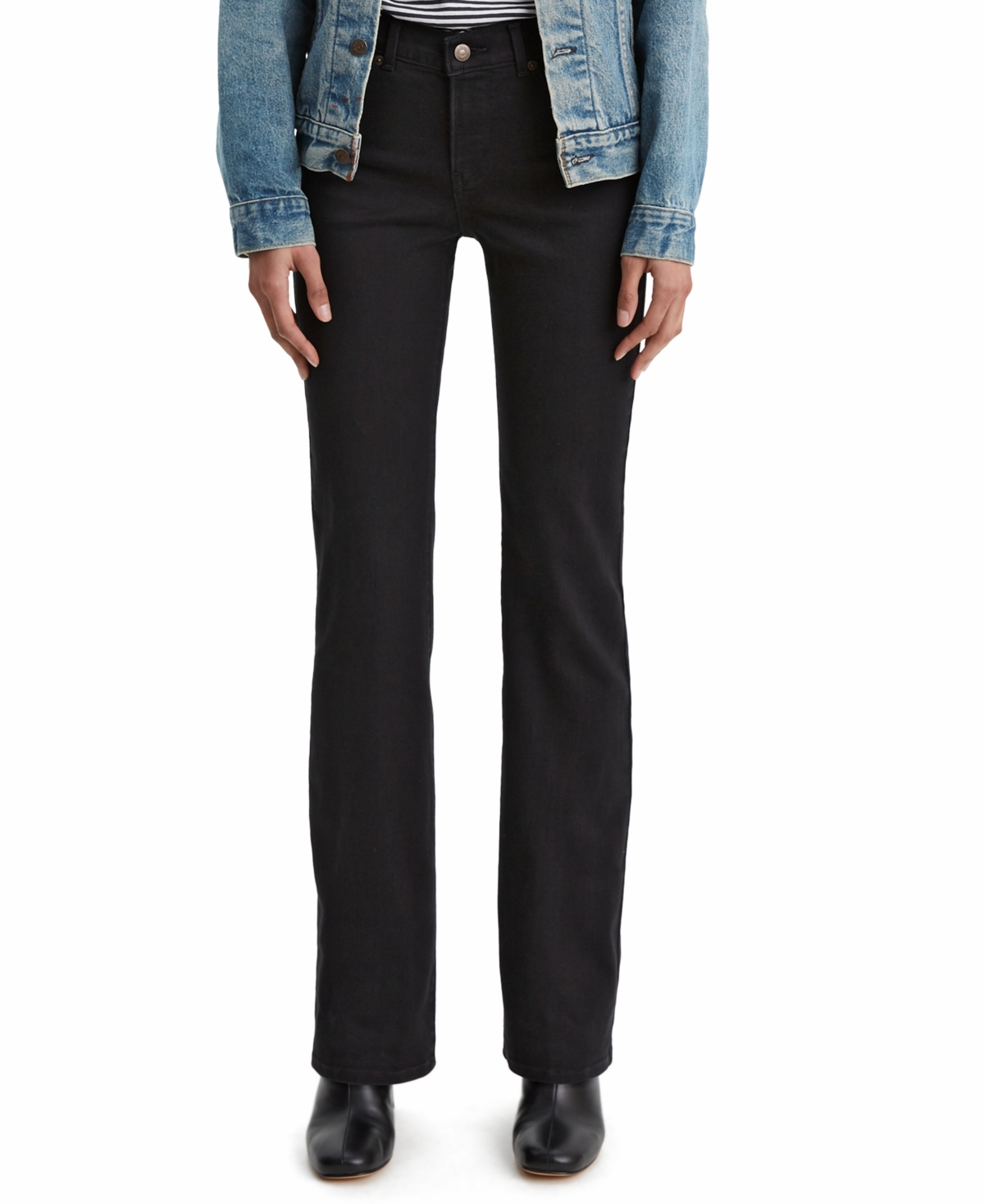 Click here for Levis Womens Casual Classic Mid Rise Bootcut Jeans... prices