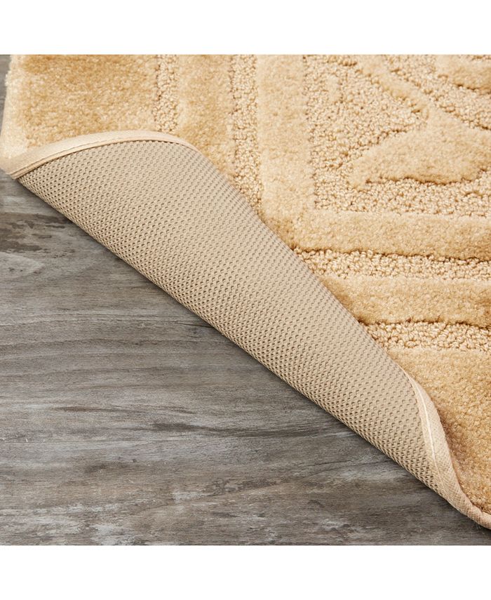 Mohawk Wellington Octagon 4" L X 4" W Bath Rug - Macy's