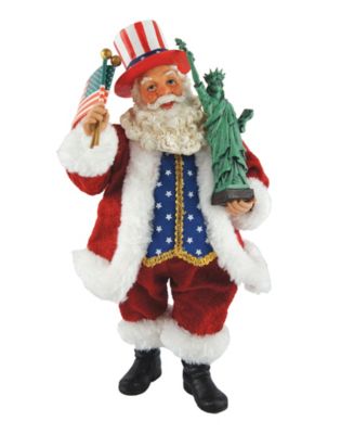 Santa's Workshop 10" Uncle Sam Santa - Macy's