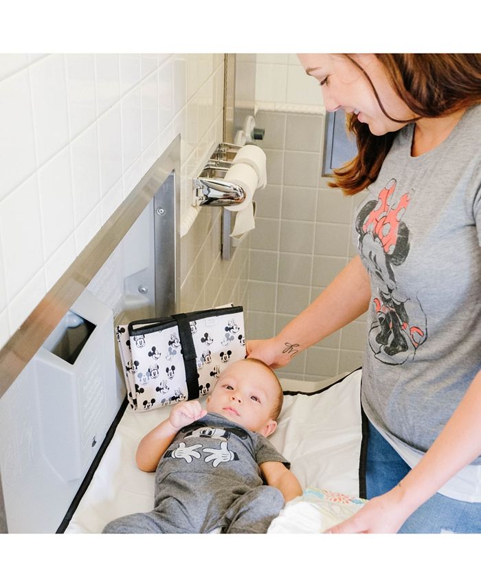 J L childress Disney Baby Full Body Changing Pad, Mickey Minnie - Macy's