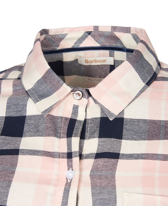 Barbour Hedley Plaid Cotton Shirt - Macy's
