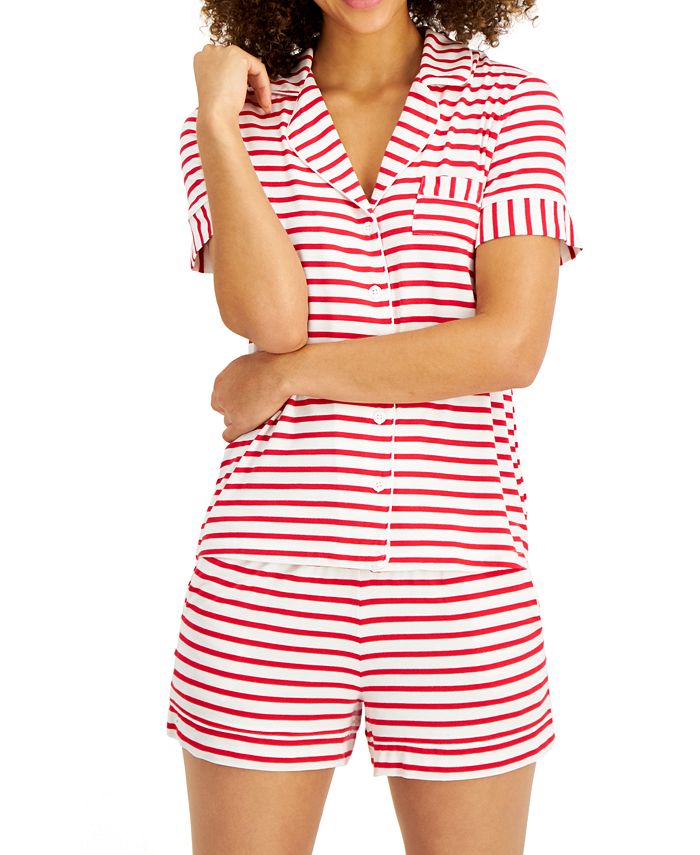 Alfani Ultra-Soft Pajama Set, Created for Macy's - Macy's