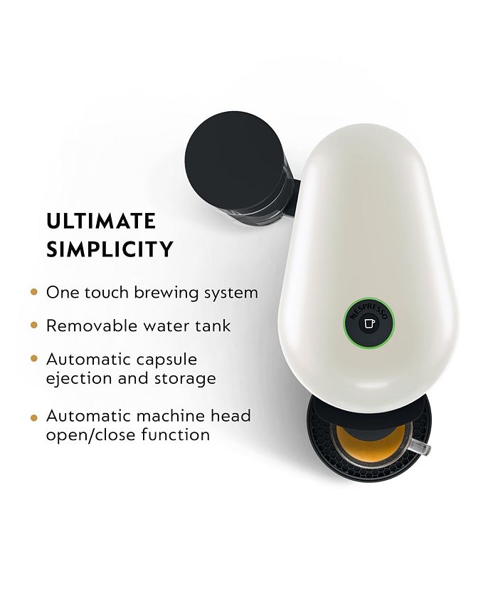 Nespresso by Breville Vertuo Plus White Coffee & Espresso Machine - Macy's