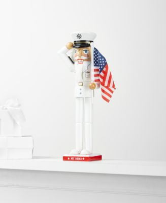Holiday Lane Navy Nutcracker, Created for Macy's - Macy's