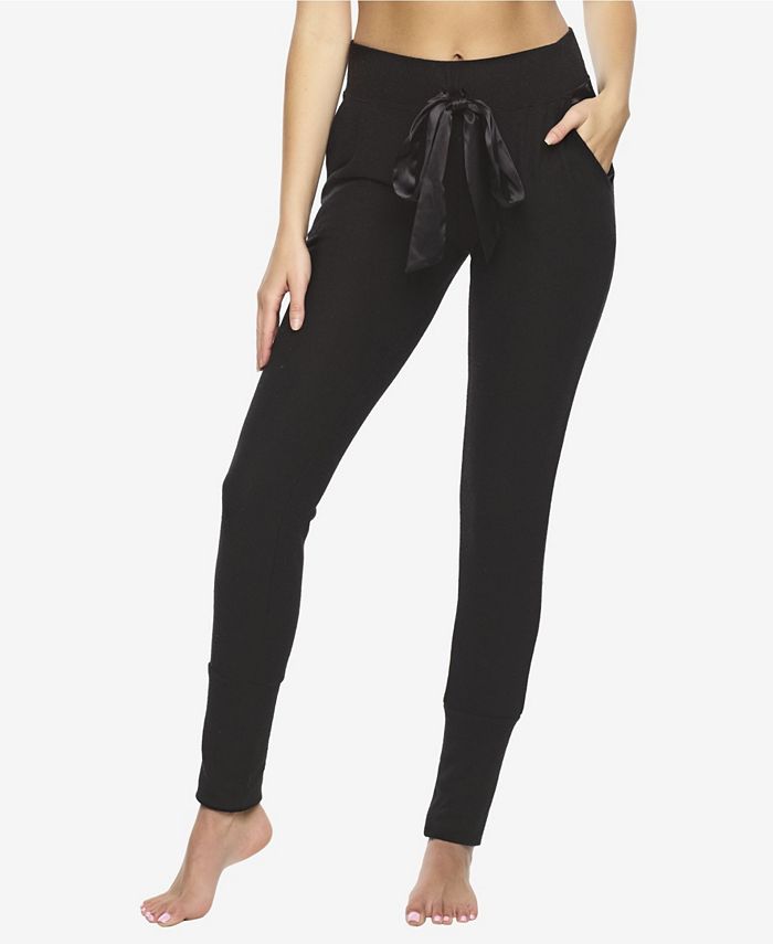 Felina Cozy Hacci Lounge Joggers with Satin Details - Macy's