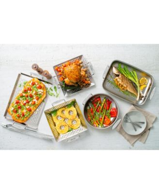 All-Clad Stainless Steel Outdoor Chicken Roaster - Macy's