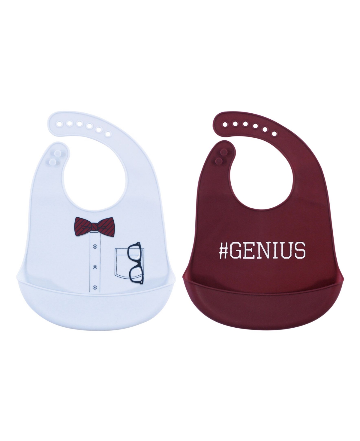 Click here for Little Treasure Baby Boy Silicone Bibs 2pk - Geniu... prices