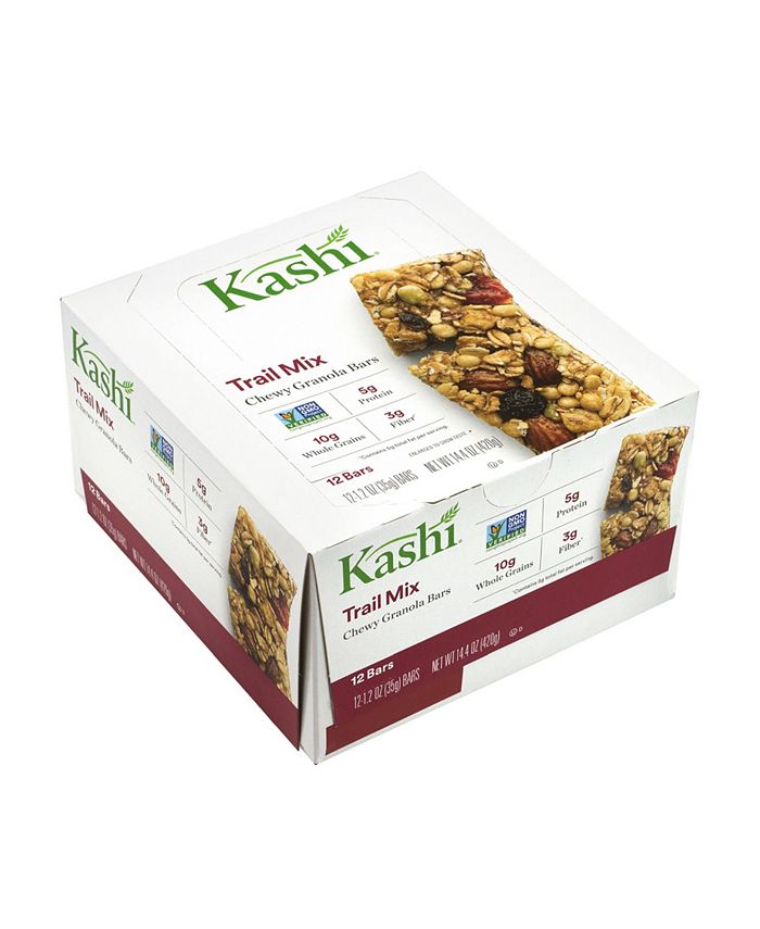 Kashi Trail Mix Chewy Granola Bars 12 Count, 2 Pack - Macy's