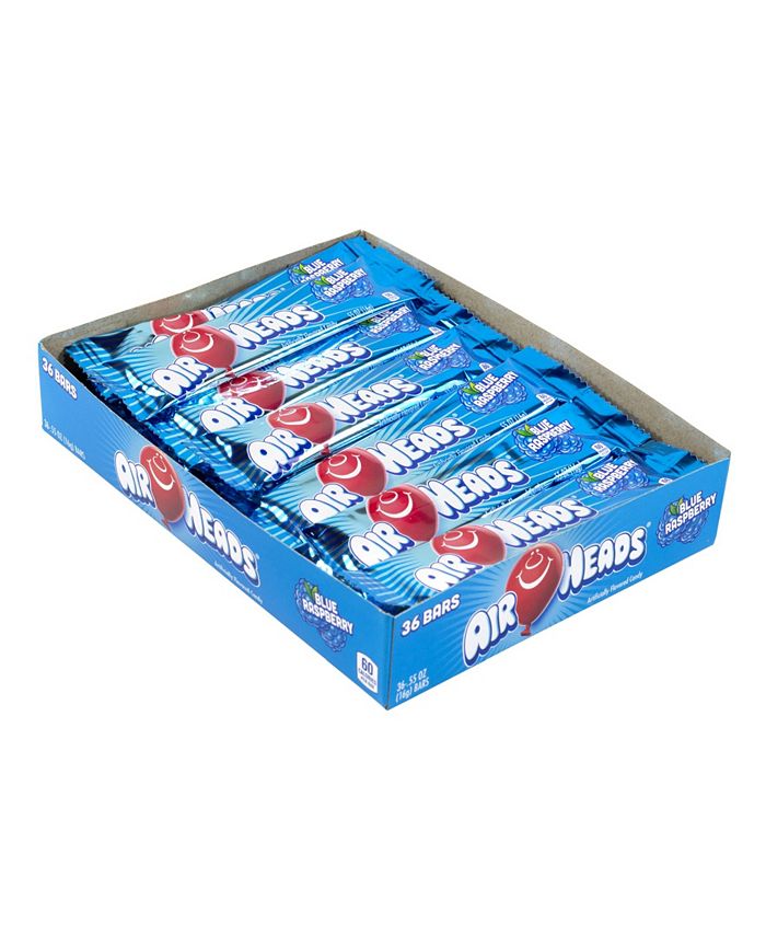 Airheads Blue Raspberry Bar, 36 Count - Macy's