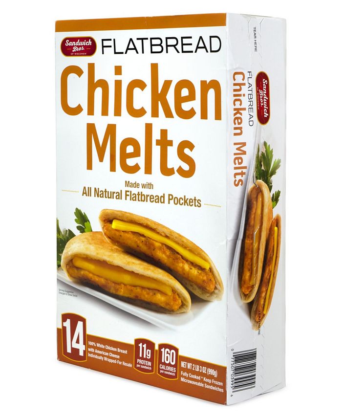 Sandwich Bros. Melts Flatbread, 14 Pack - Macy's