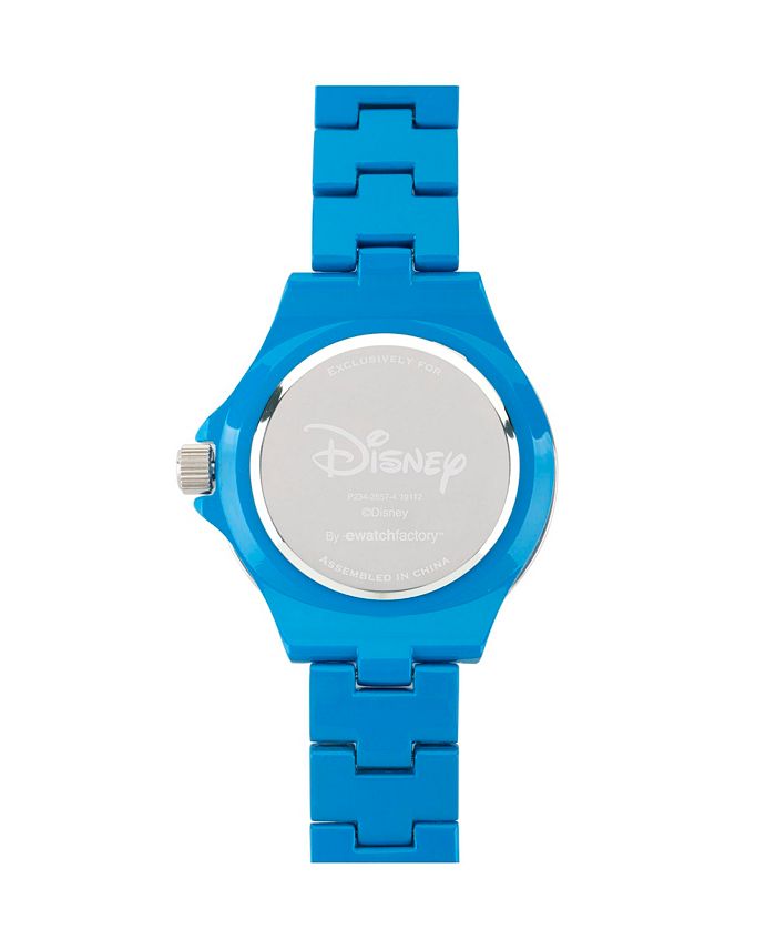 ewatchfactory Disney Frozen 2 Elsa Women's Enamel Sparkle Blue Alloy ...