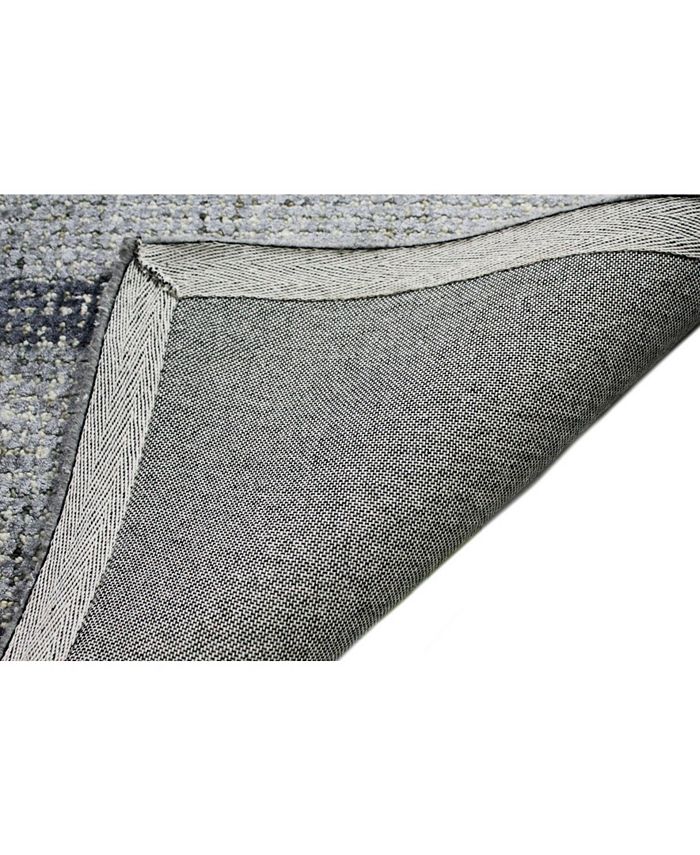 Kenneth Mink Stripe ST1 5'6" x 8'6" Area Rugs - Macy's