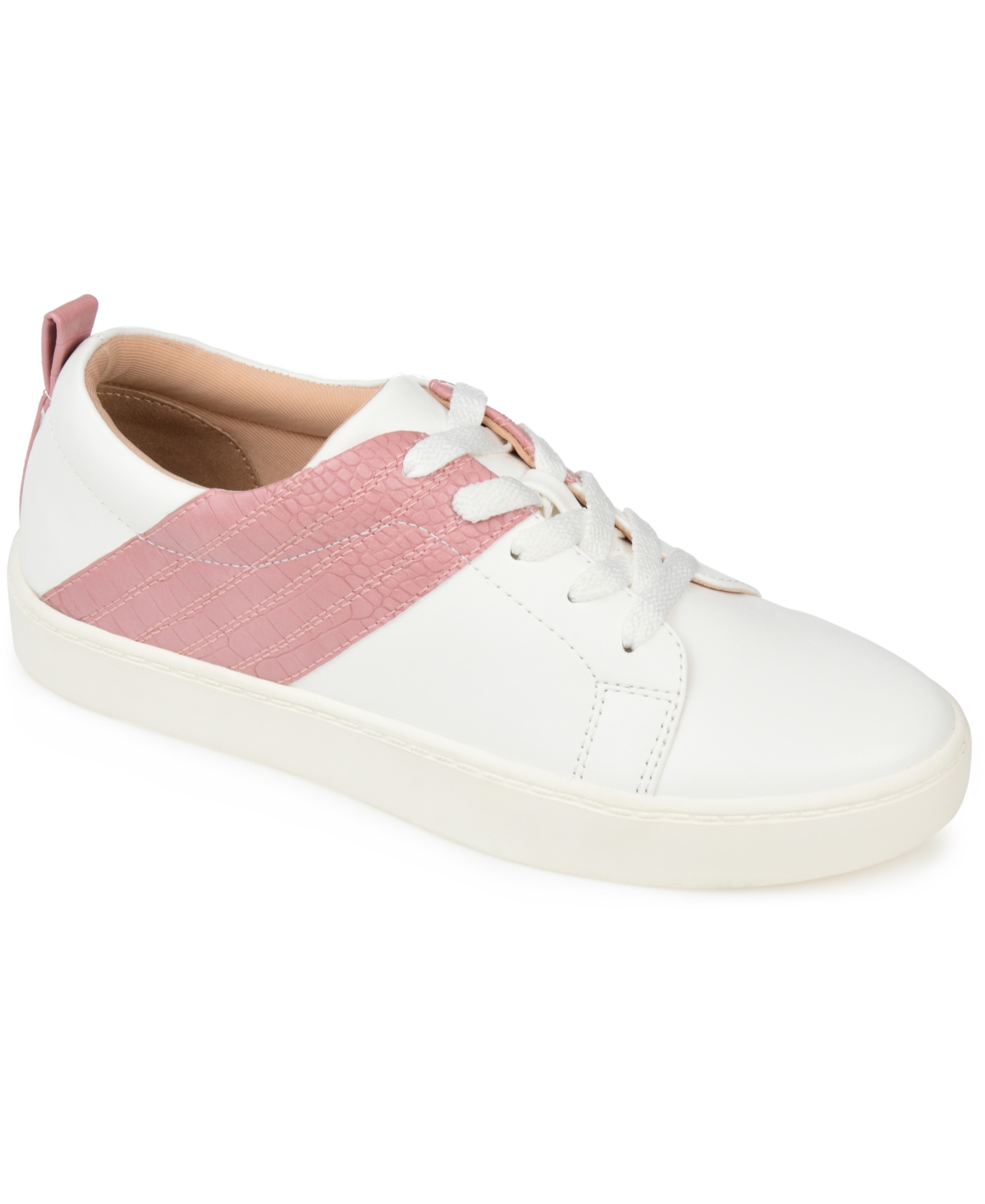 Click here for Journee Collection Womens Raaye Lace Up Sneakers -... prices