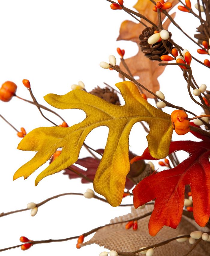 Glitzhome 20" Harvest Table Tree Decor - Macy's