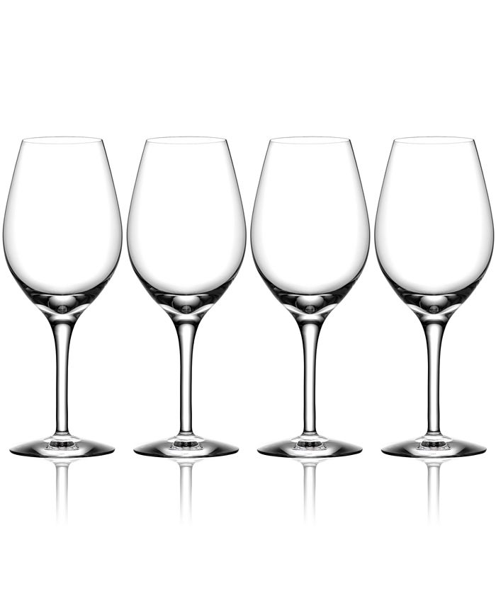 Orrefors More Wine Glasses, Set of 4 - Macy's