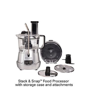 Hamilton Beach Stack Snap™ Food Processor - Macy's