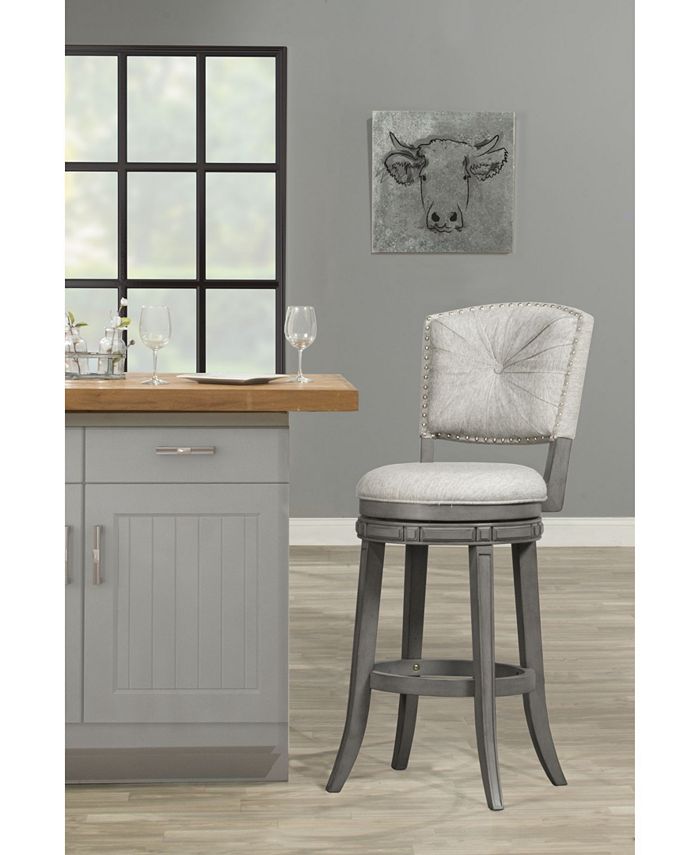 Hillsdale Santa Clara II Swivel Bar Stool - Macy's