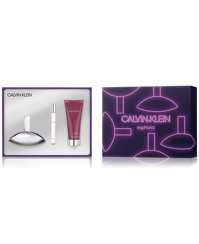 Calvin Klein 3-Pc. Euphoria For Women Gift Set - Macy's