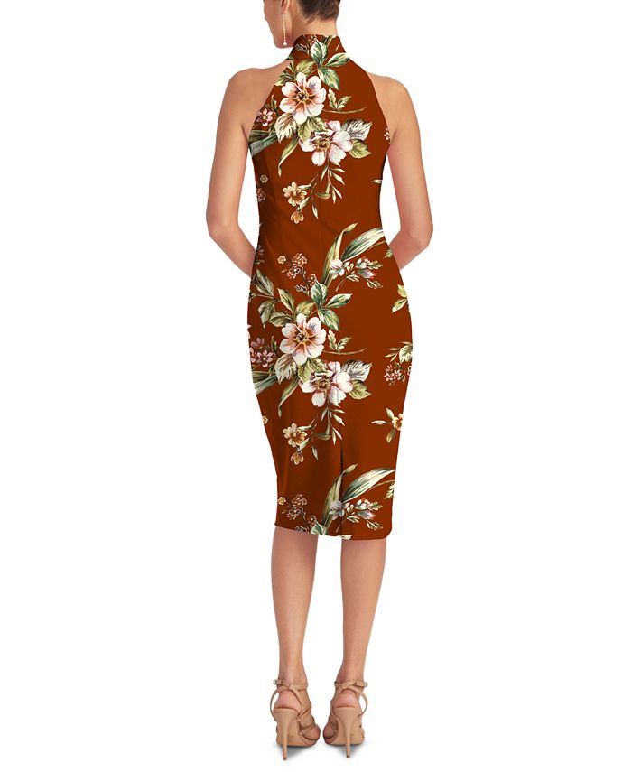 RACHEL Rachel Roy Harland Printed Halter Dress - Macy's