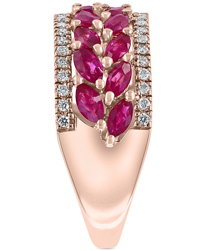 EFFY Collection EFFY® Ruby (1-3/4 ct. t.w.) & Diamond (1/5 ct. t.w ...