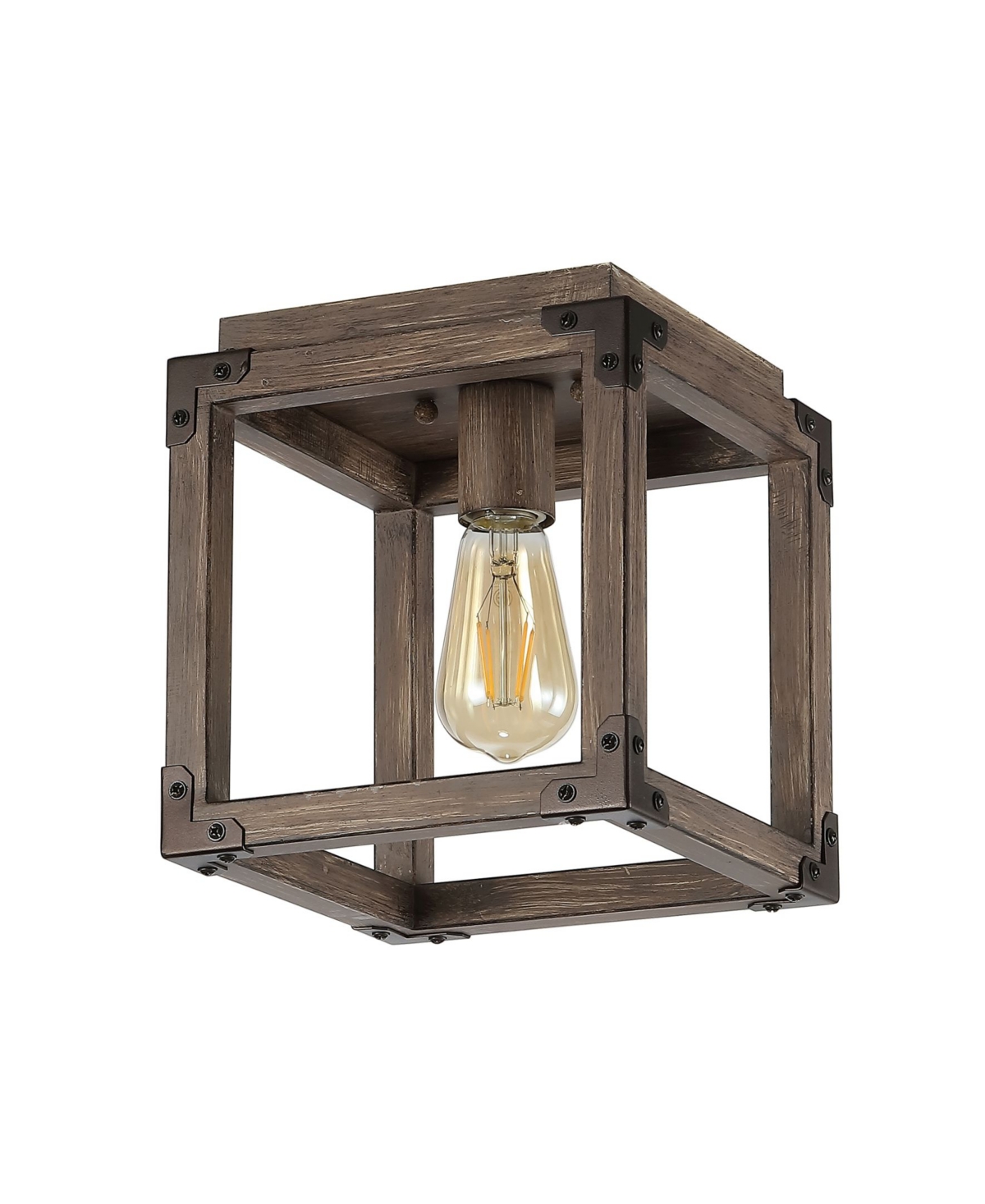 Click here for Jonathan Y Magnolia Rustic Farmhouse Led Flush Mou... prices
