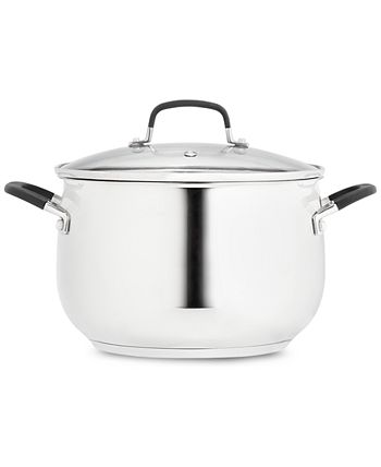 Belgique Stainless Steel 12-Pc. Cookware Set, Created for Macy's - Macy's