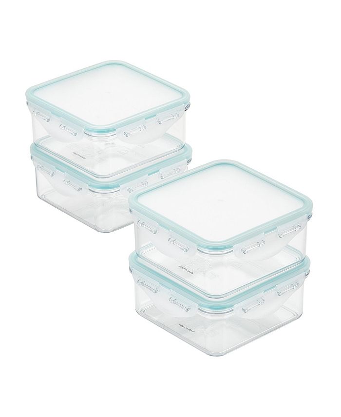 Lock n Lock Purely Better™ 8-Pc. Square Food Storage Containers, 20-Oz ...