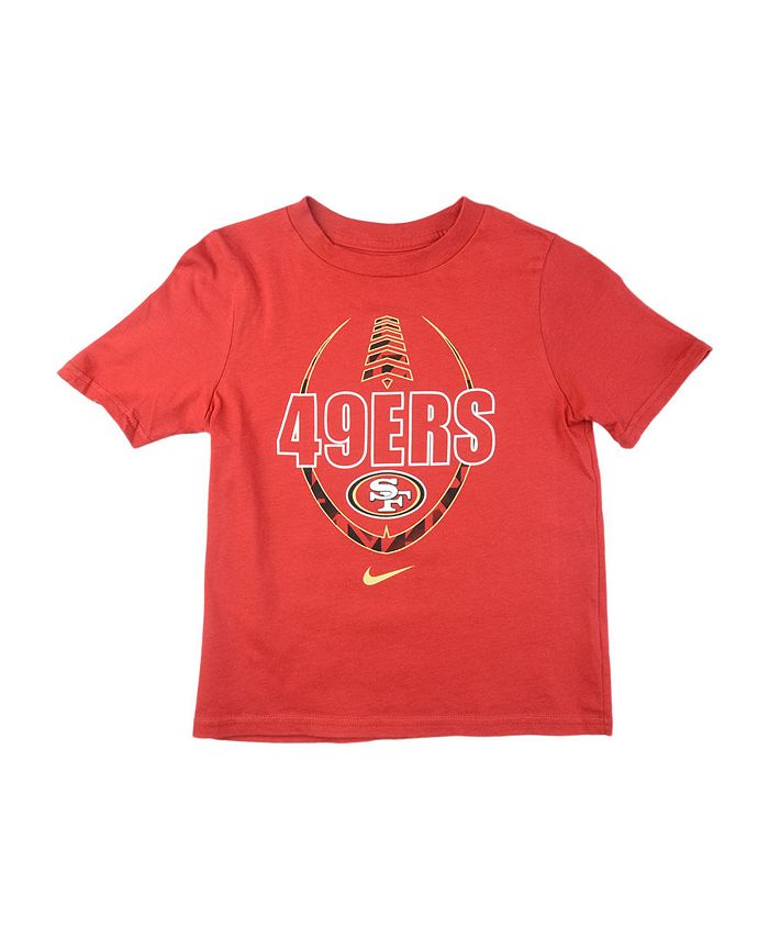 Nike San Francisco 49ers Kids Football Icon T-Shirt - Macy's