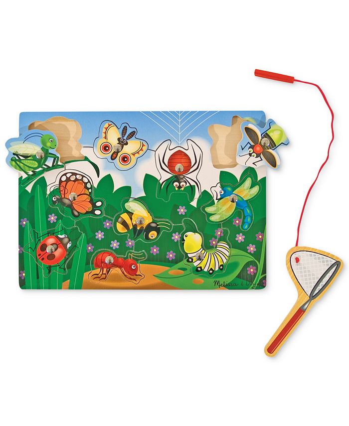 Melissa and Doug Kids Toy, Bug-Catching Magnetic Puzzle Game - Macy's