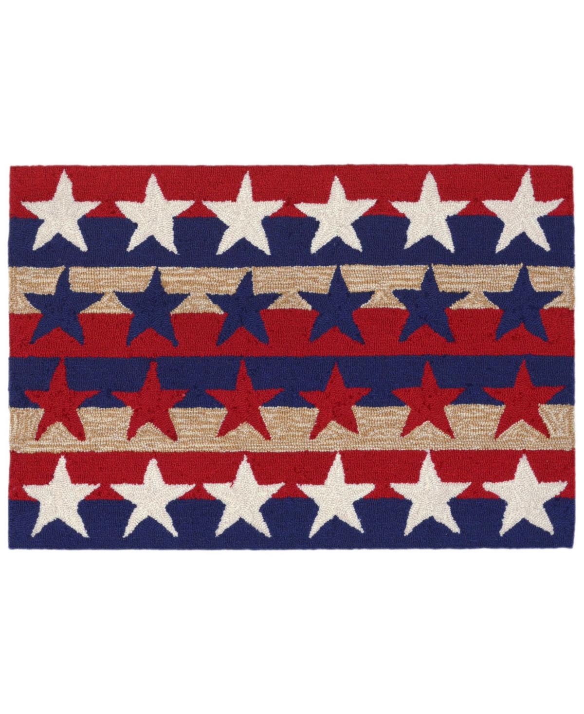Click here for Liora Manne Frontporch Stars and Stripes Red 26 x... prices