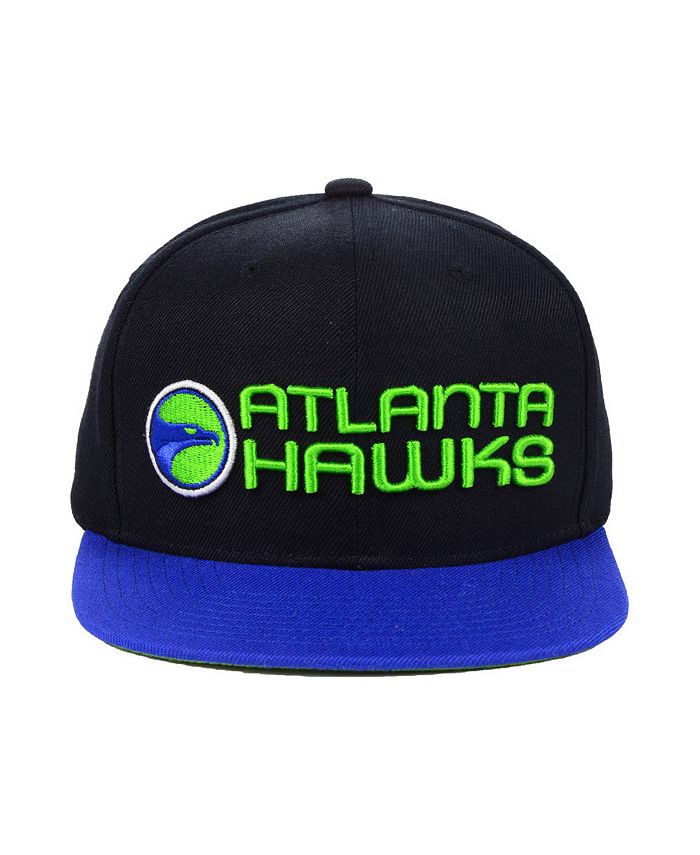 Mitchell & Ness Atlanta Hawks 2 Tone Classic Snapback Cap - Macy's